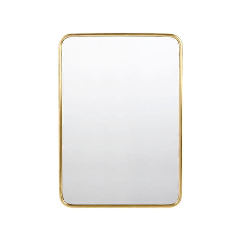 Rejuvenation Rounded Rectangle Metal Framed Mirror by Rejuvenation - Dwell
