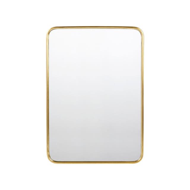 Rejuvenation Rounded Rectangle Metal Framed Mirror by Rejuvenation - Dwell