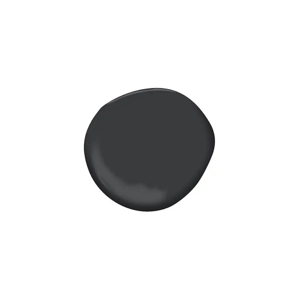 Benjamin Moore Paint - Black Tar by Benjamin Moore - Dwell