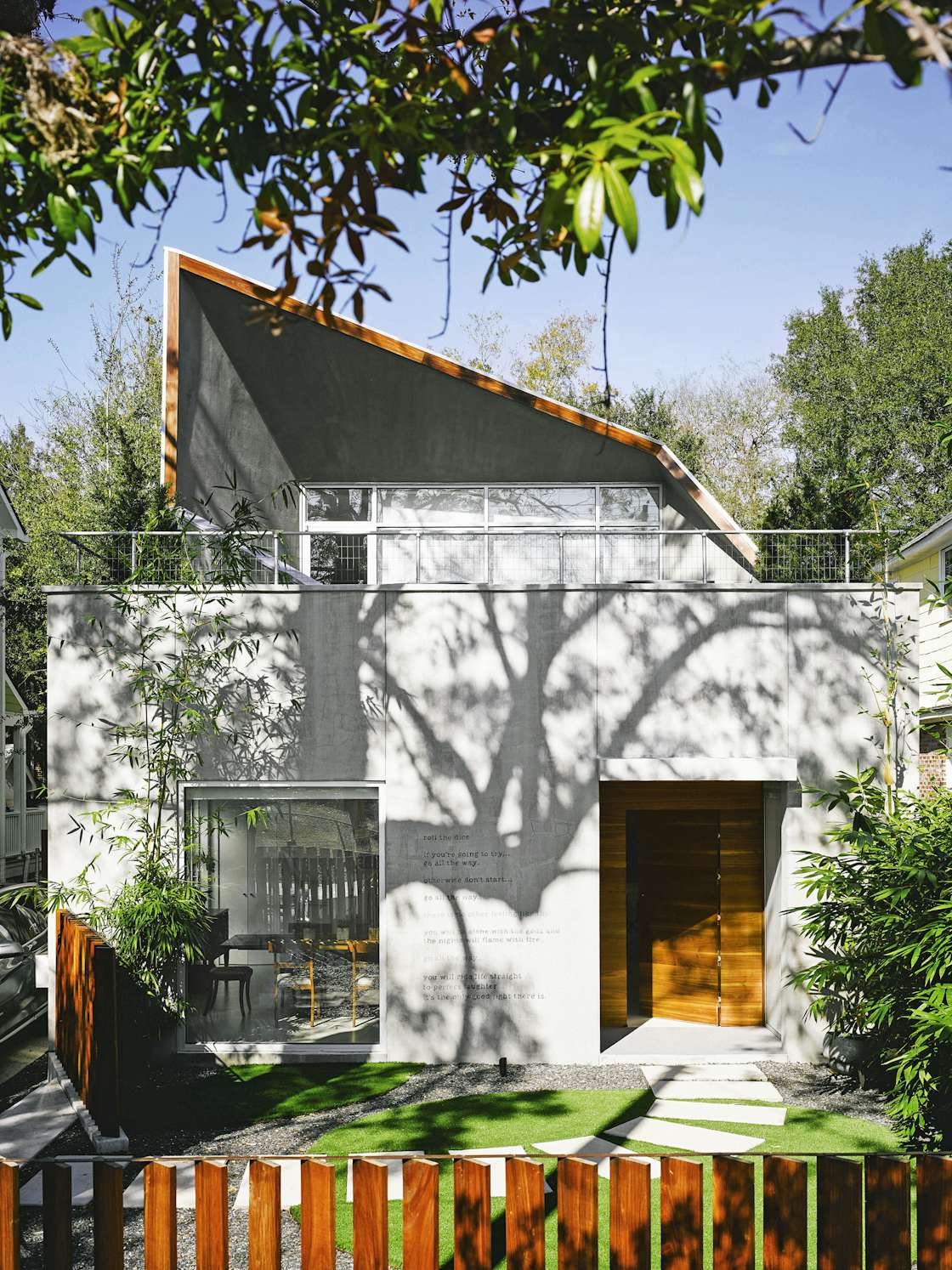 Photo 2 of 7 in A Cinder Block Duplex in Charleston Is Recast as a New ...