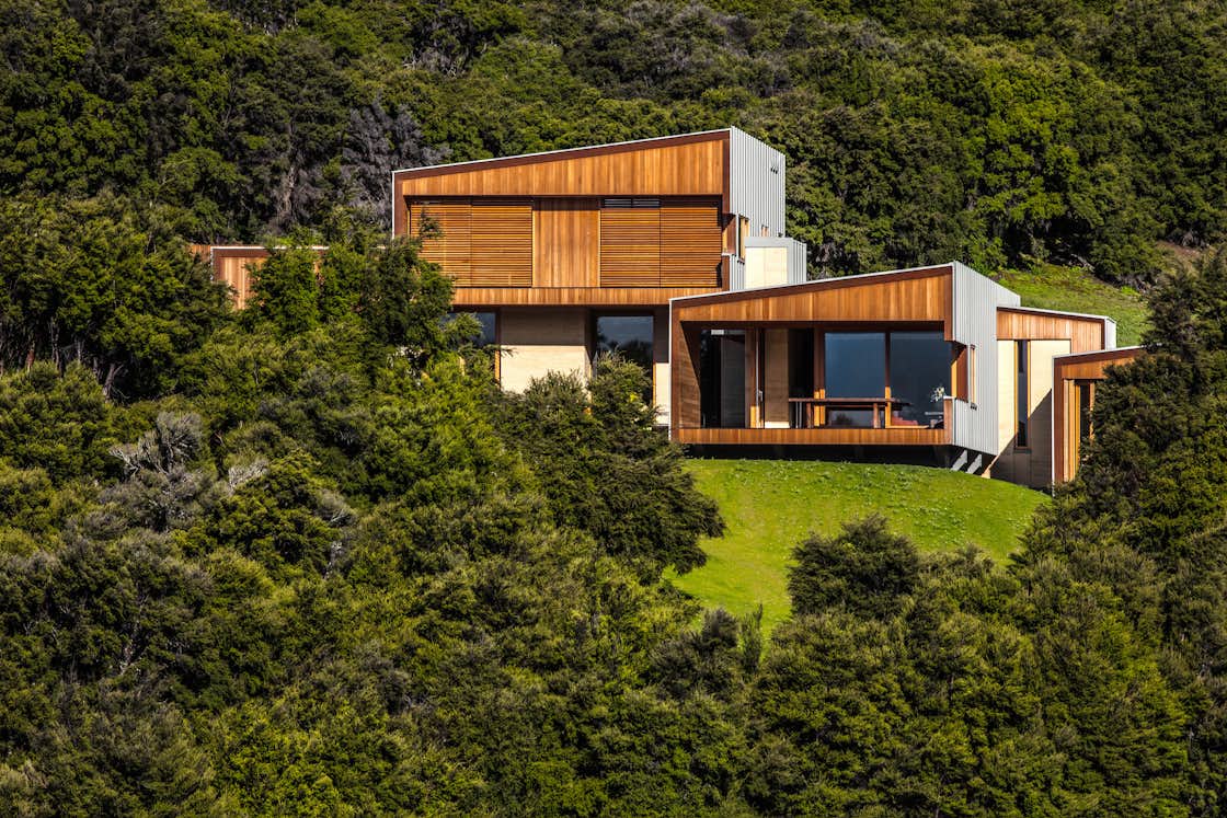 Photo 2 of 23 in A Rammed Earth Home Rises on a Breathtaking Site in ...