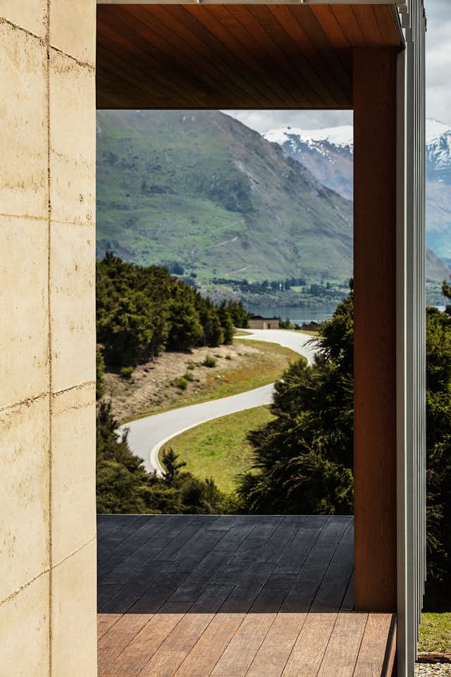 Photo 14 of 23 in A Rammed Earth Home Rises on a Breathtaking Site in ...