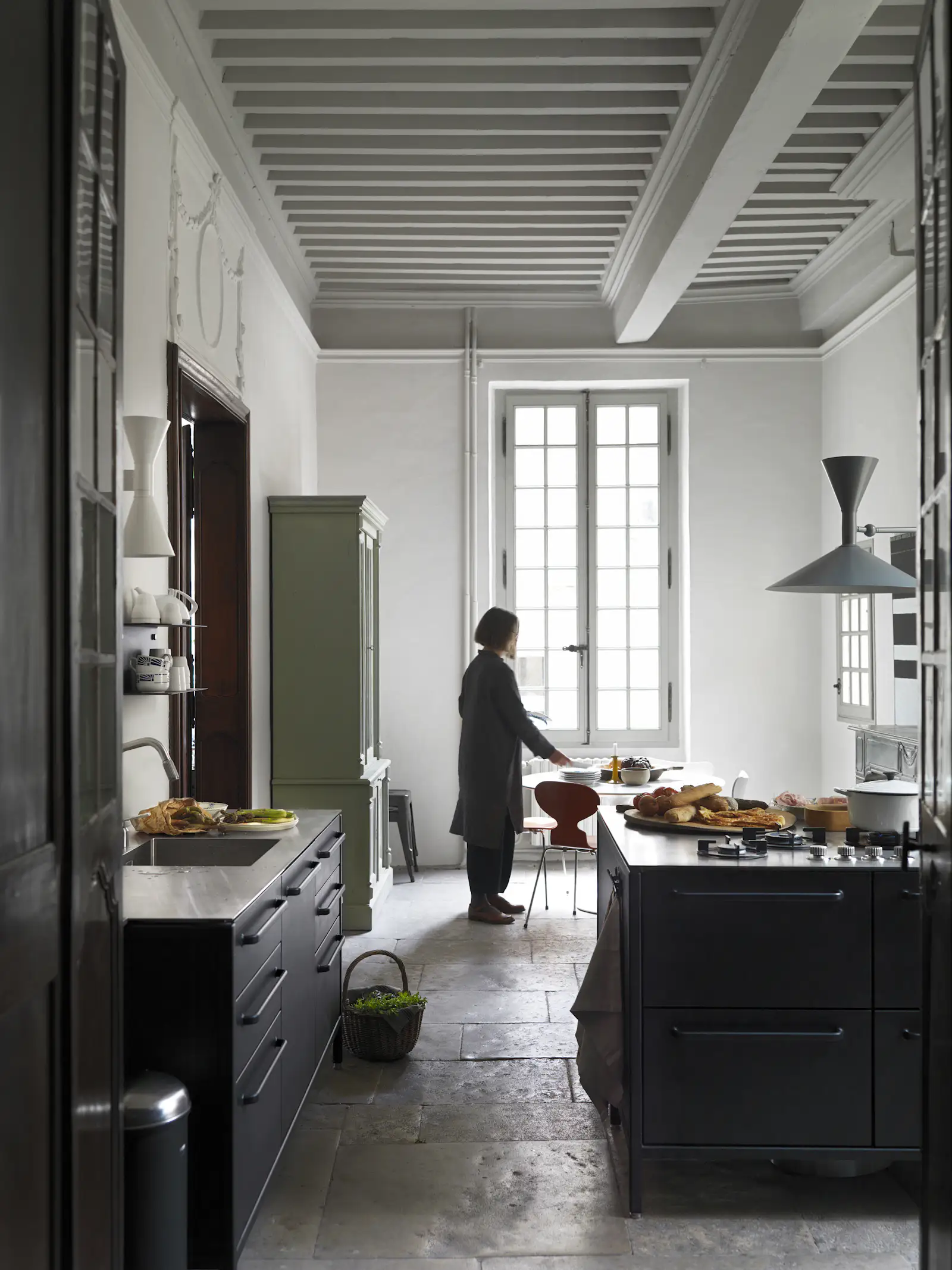 Photo 1 of 15 in Heavy Metal: 15 Kitchens That Rock Metal Cabinets from ...