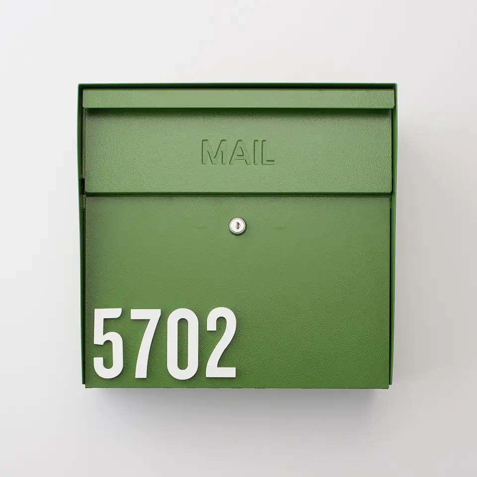 Schoolhouse Locking Mailbox by Schoolhouse Electric & Supply Co. - Dwell