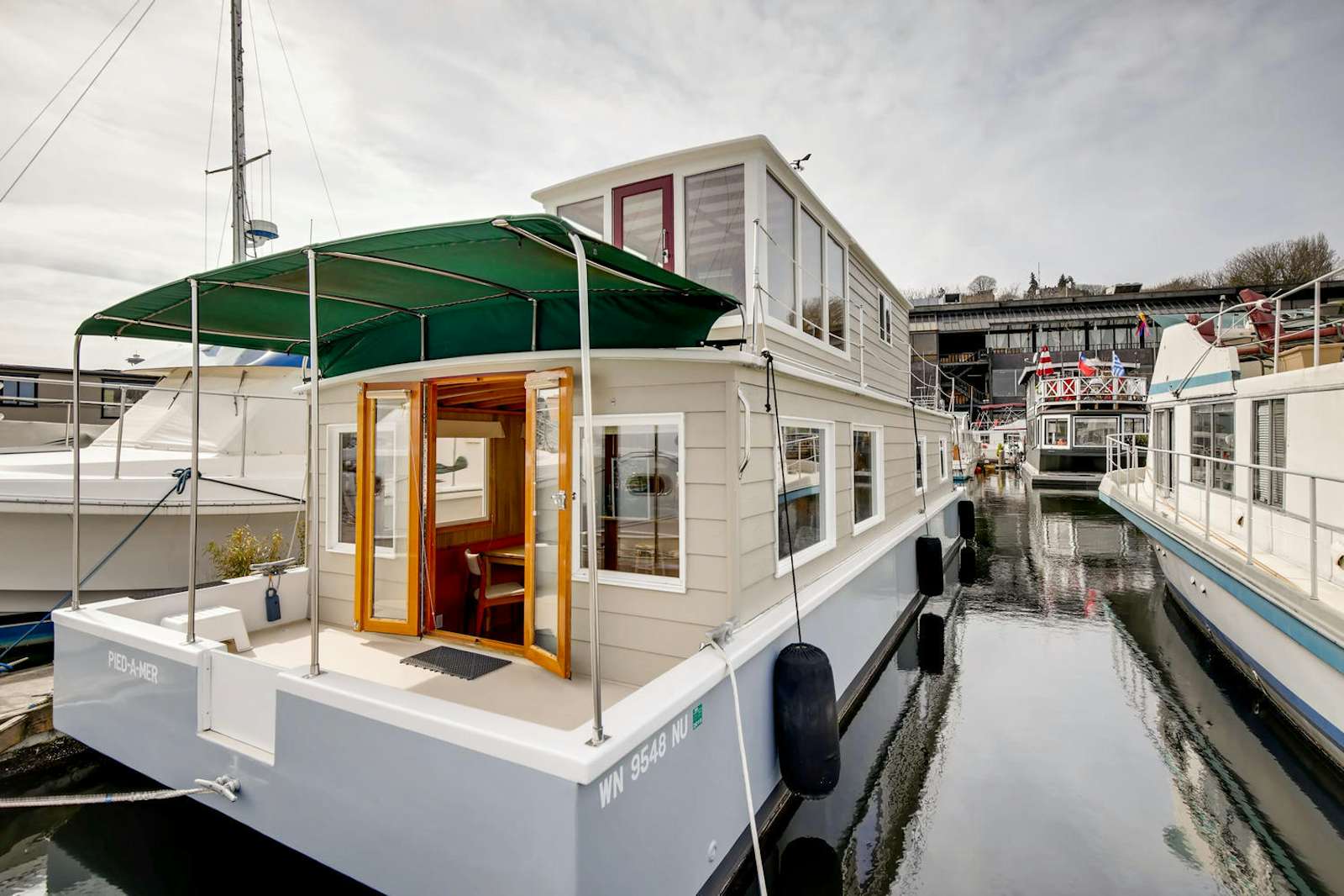 Photo 6 of 15 in 7 Must-See Houseboats You Can Buy Right Now - Dwell