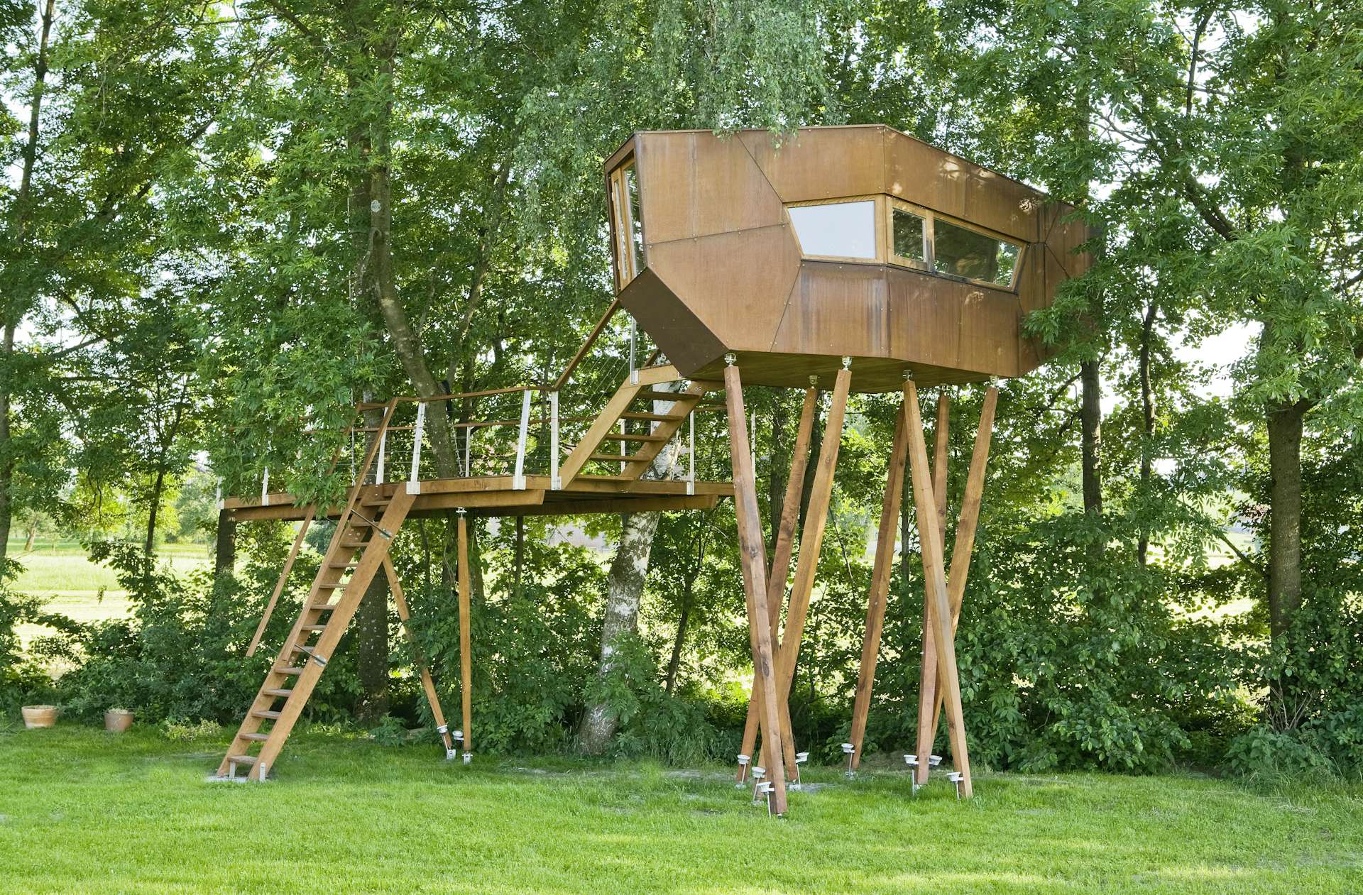 Prefab Tree Houses by Baumraum - Dwell