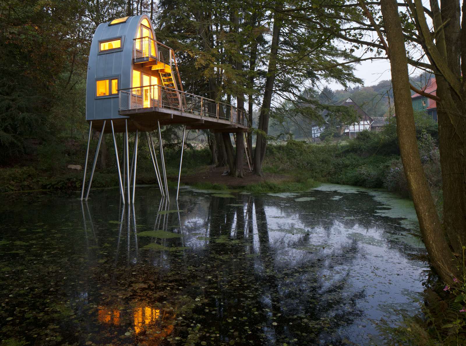 Prefab Tree Houses by Baumraum - Dwell