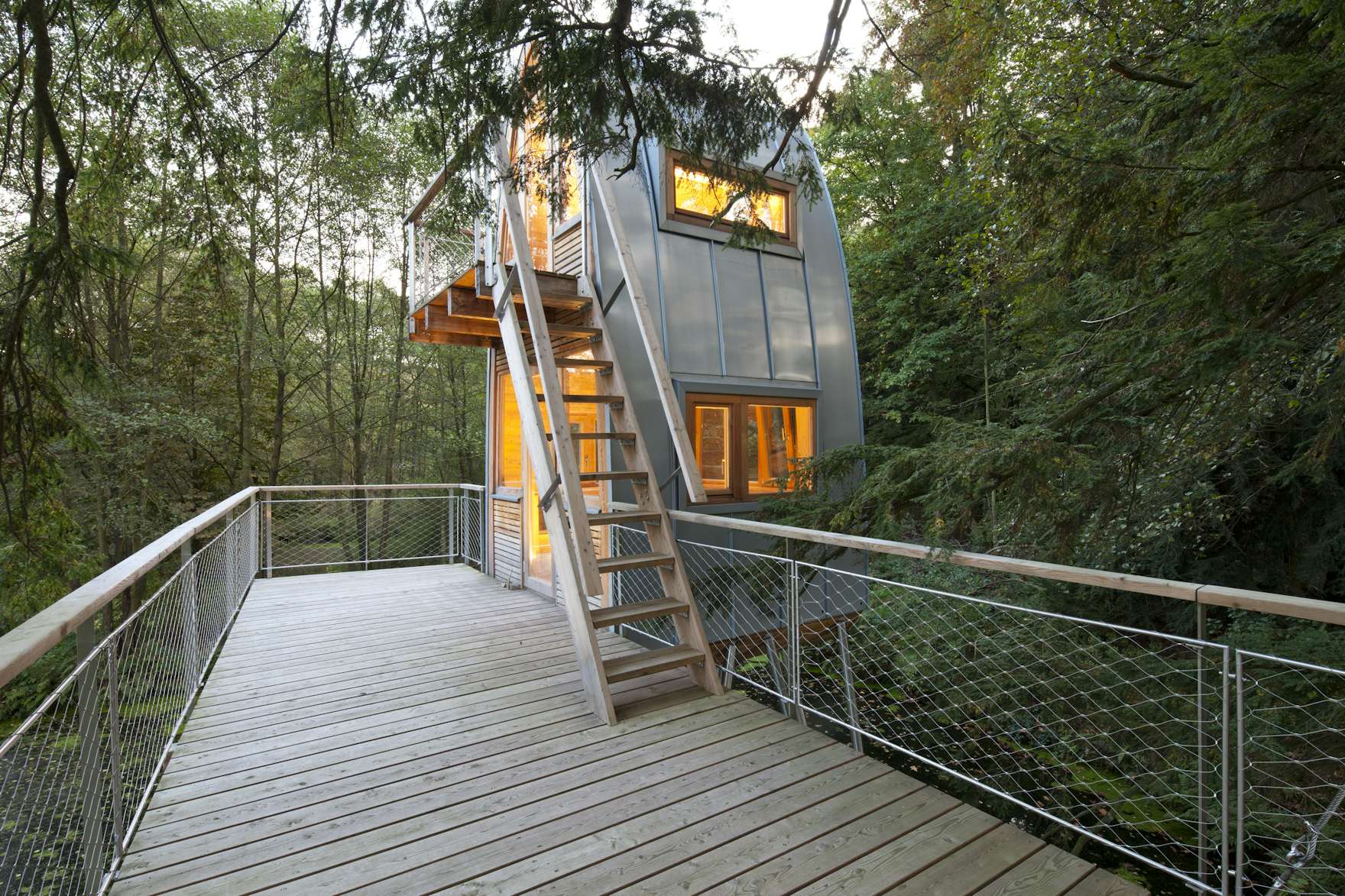 Prefab Tree Houses by Baumraum - Dwell
