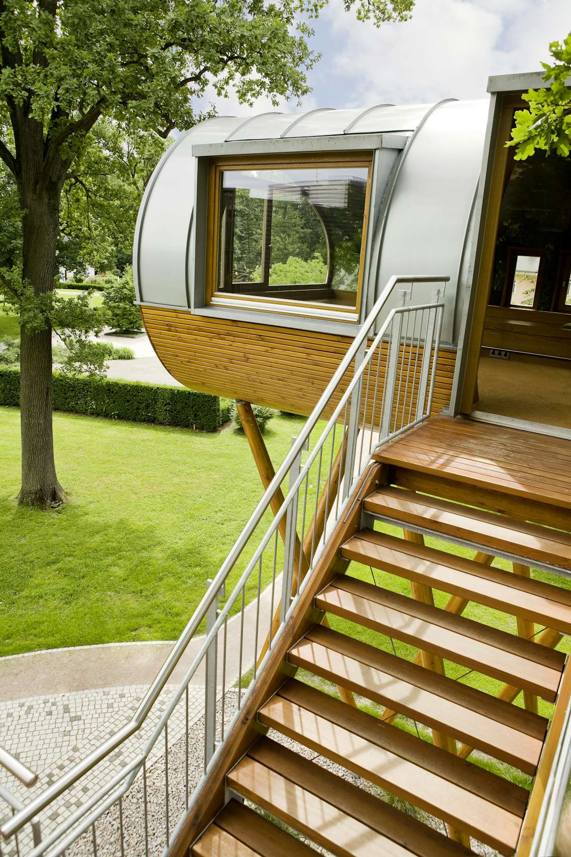 Prefab Tree Houses by Baumraum - Dwell