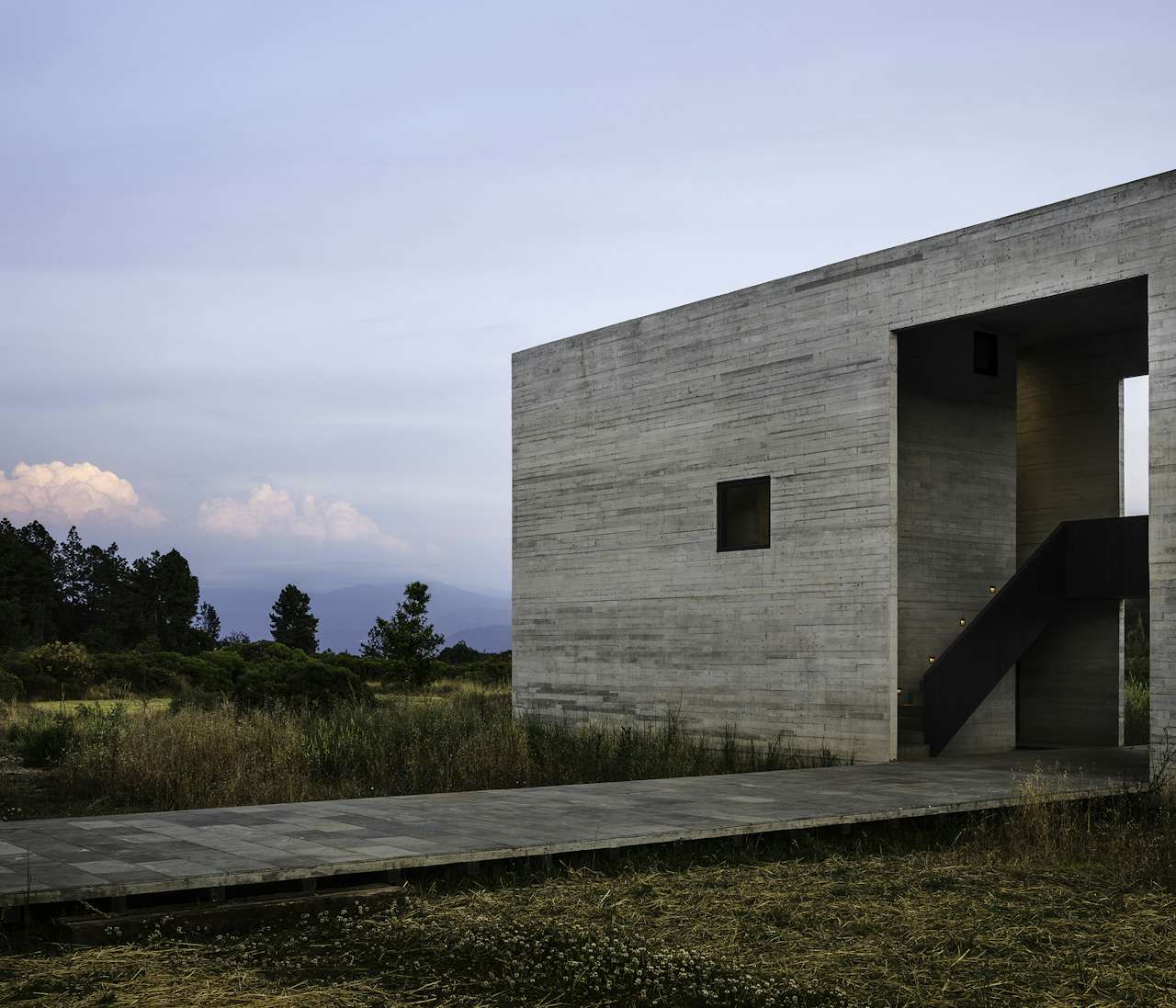 23 Beautifully Textured Examples Of Board-Formed Concrete Homes - Dwell