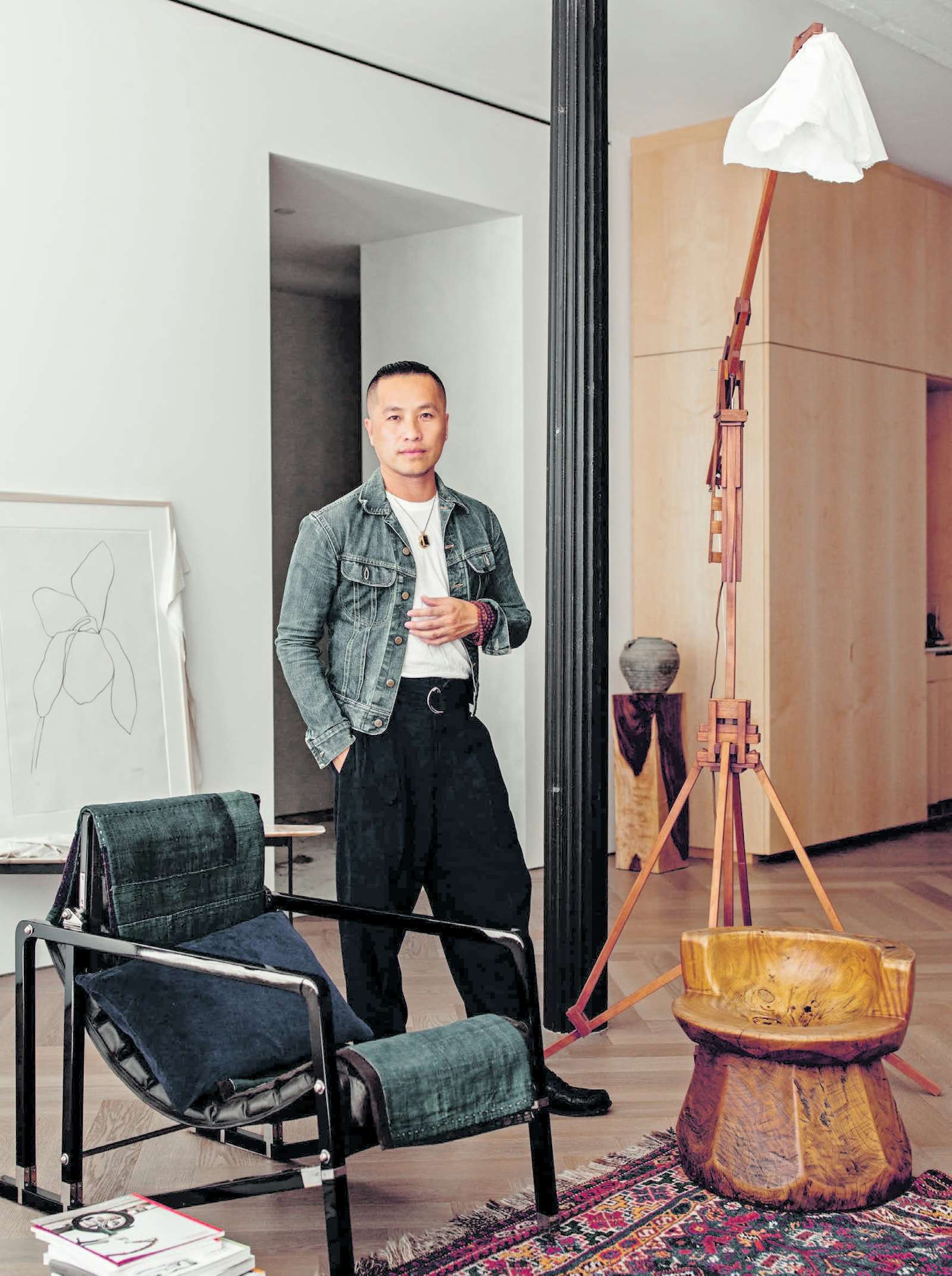 Photo 2 of 6 in Fashion Designer Philip Lim’s NYC Loft Is a Book-Filled ...