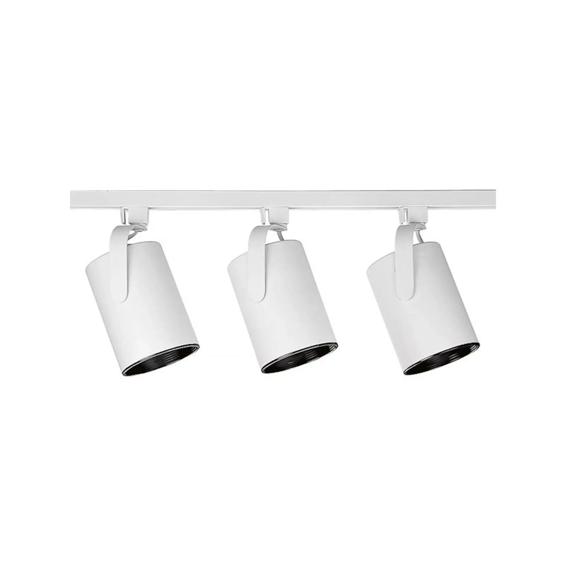 Progress Lighting Alpha Trak Collection 3-Light White Track Lighting ...