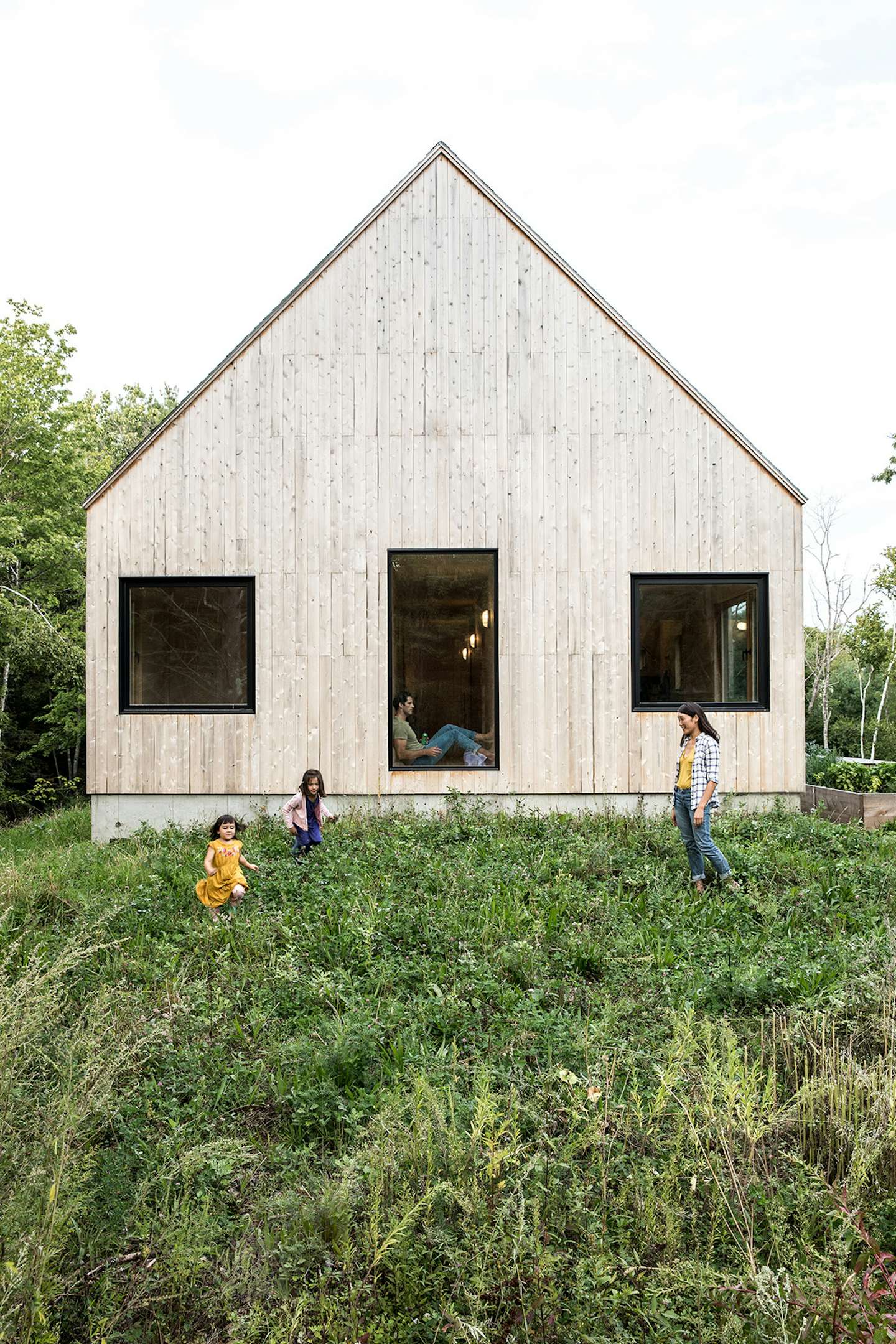 Photo 1 of 14 in This Minimalist Home in Maine Channels the Spirit of a ...