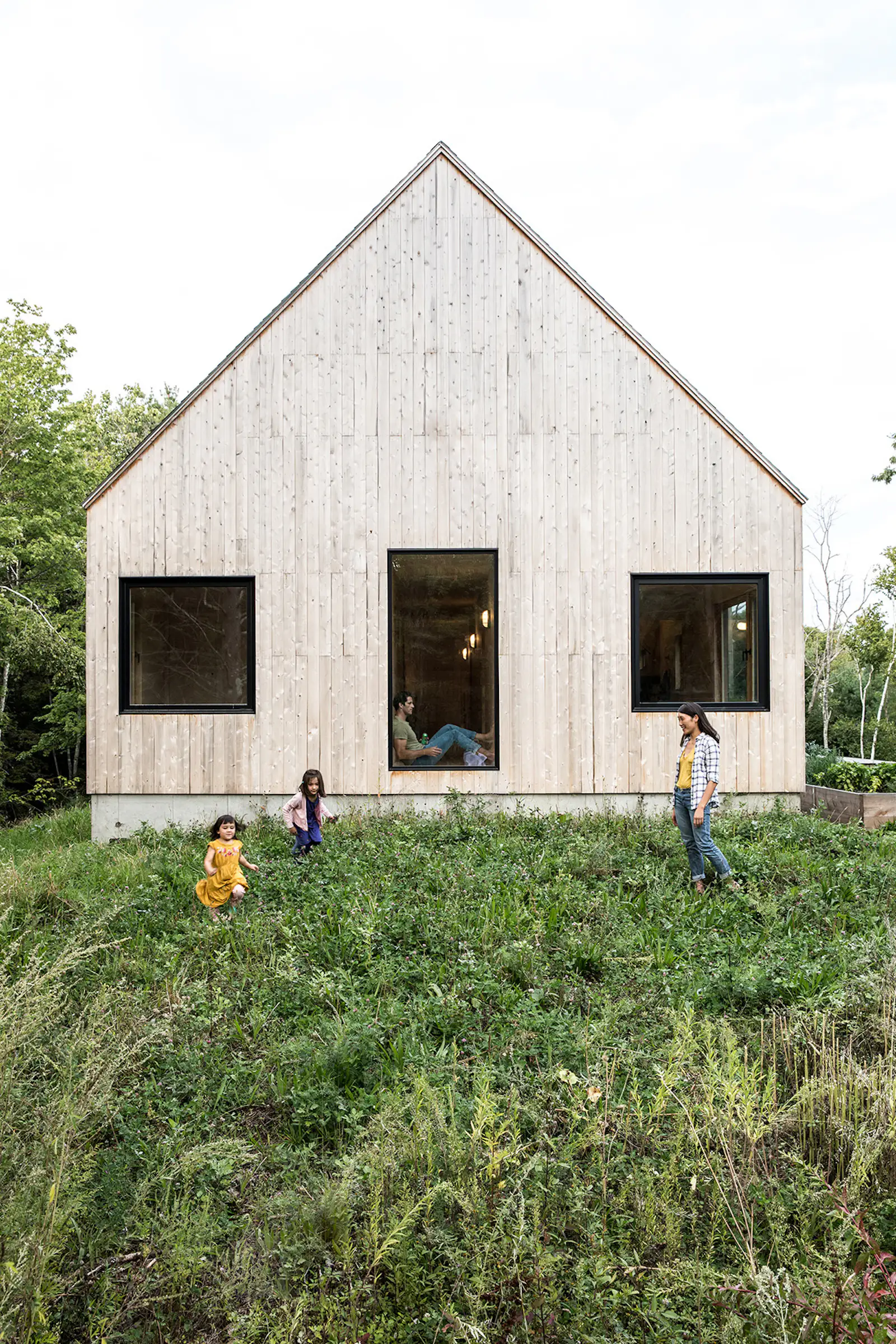 Photo 1 of 14 in This Minimalist Home in Maine Channels the Spirit of a ...