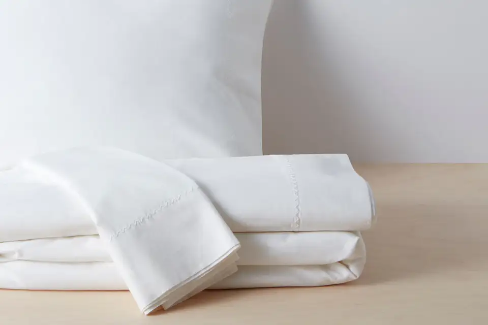 Allswell Organic Garment Wash Percale Sheet Set by Allswell Home - Dwell