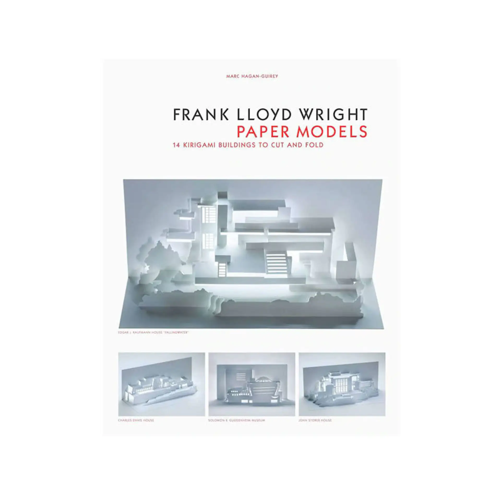 Frank Lloyd Wright Paper Models: 14 Kirigami Buildings to Cut and Fold ...