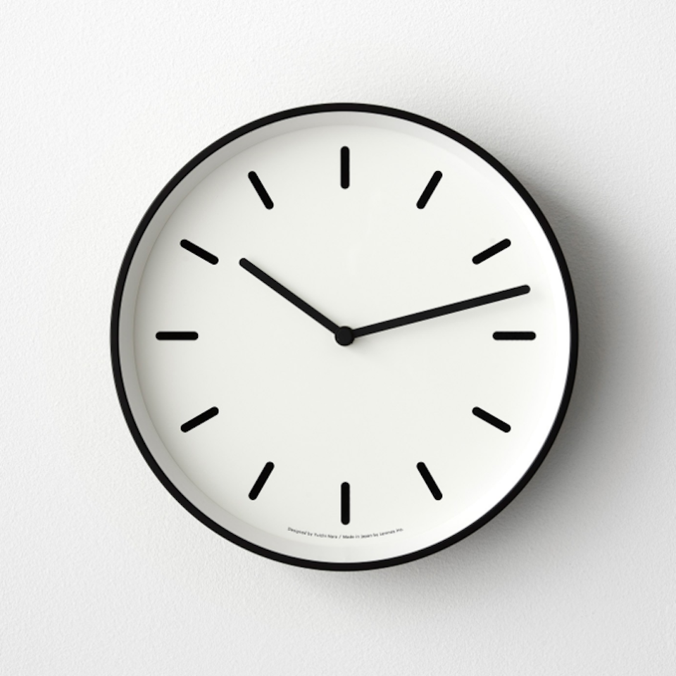 Mono Wall Clock - Dwell