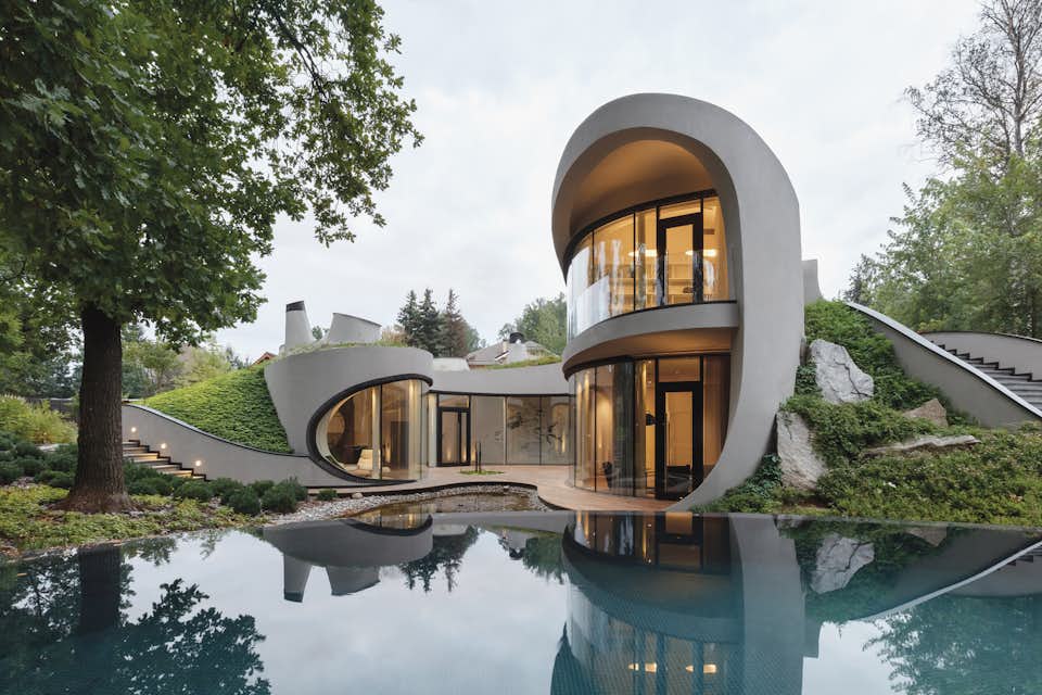 This Wild, Curvaceous Home Is Buried Beneath the Earth - Dwell