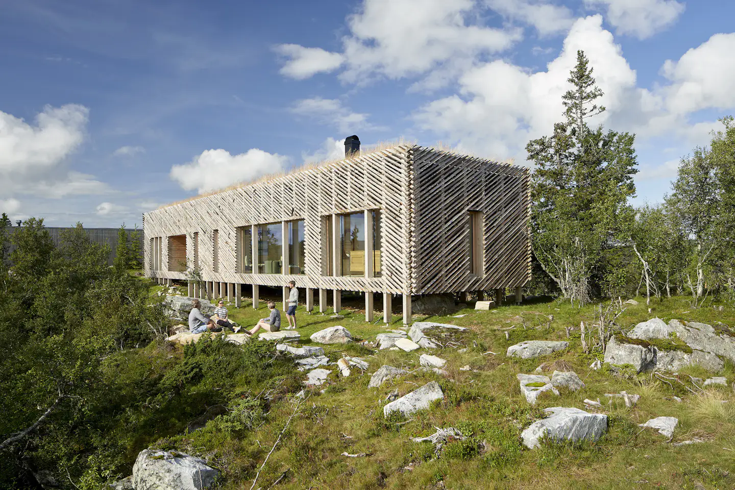 Photo 1 of 18 in This Norwegian Ski Cabin Is Rough Around the Edges—but ...
