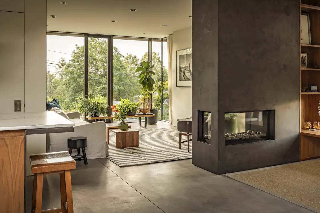 Photo 5 of 16 in A Serene Seattle Home Focused Around a Zen Garden Asks ...
