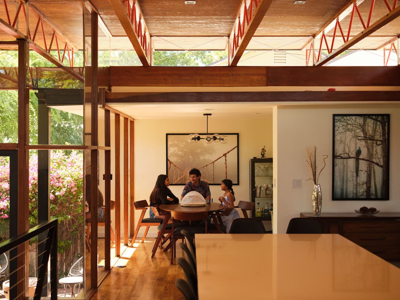 Photo 8 of 14 in A Midcentury Home Renovation Celebrates Its Striking ...