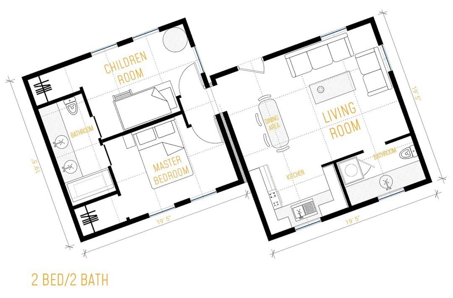 Casita Prefab ADU by Boxabl - Dwell