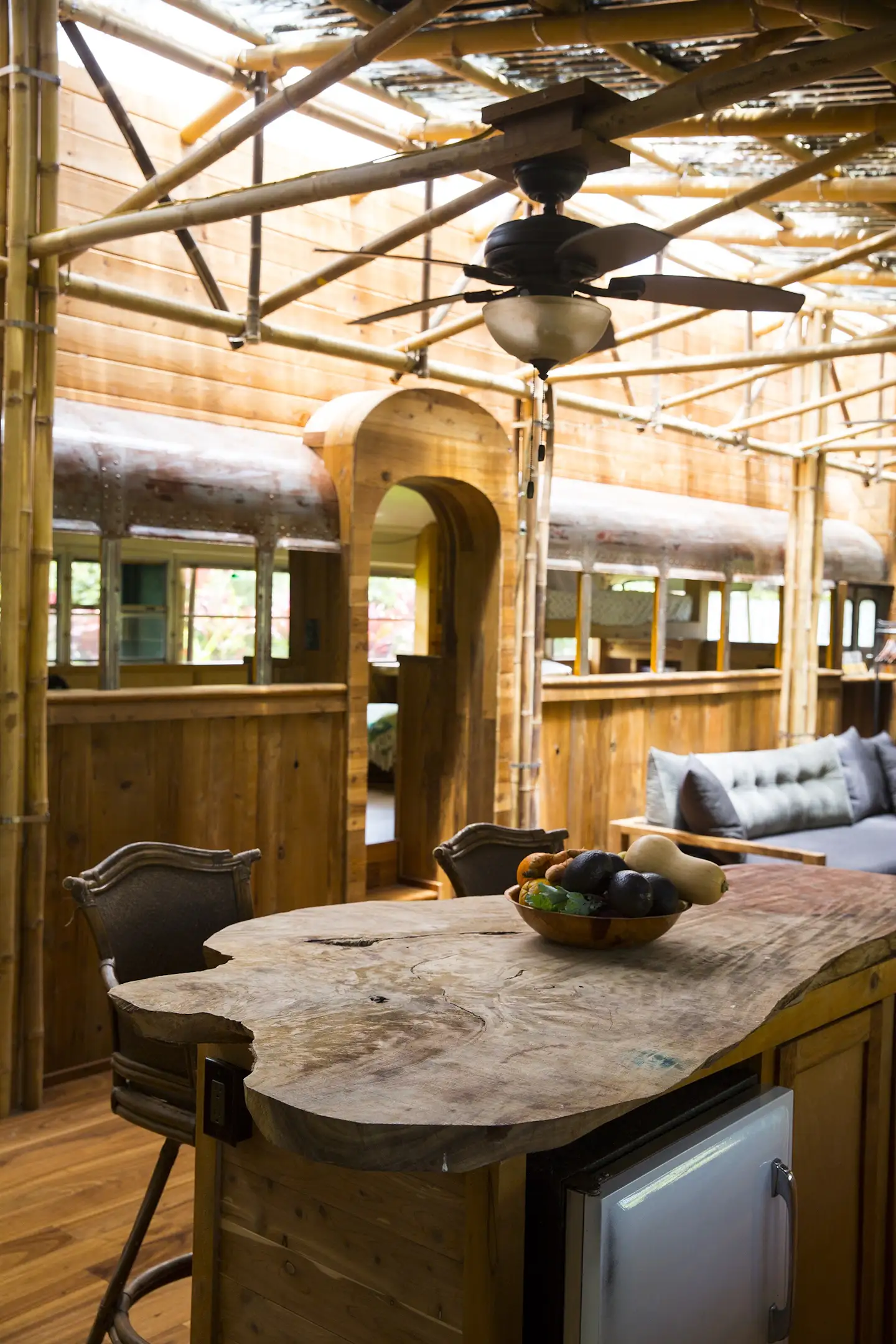 These Legendary Surfers’ Converted School Bus Connects to a Three-Story ...