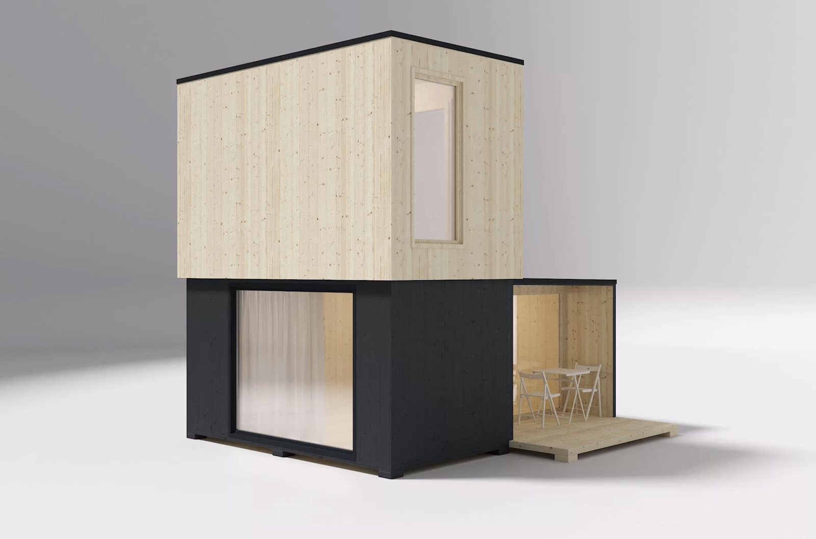 Foldable Prefab Tiny House by Brette Haus - Dwell