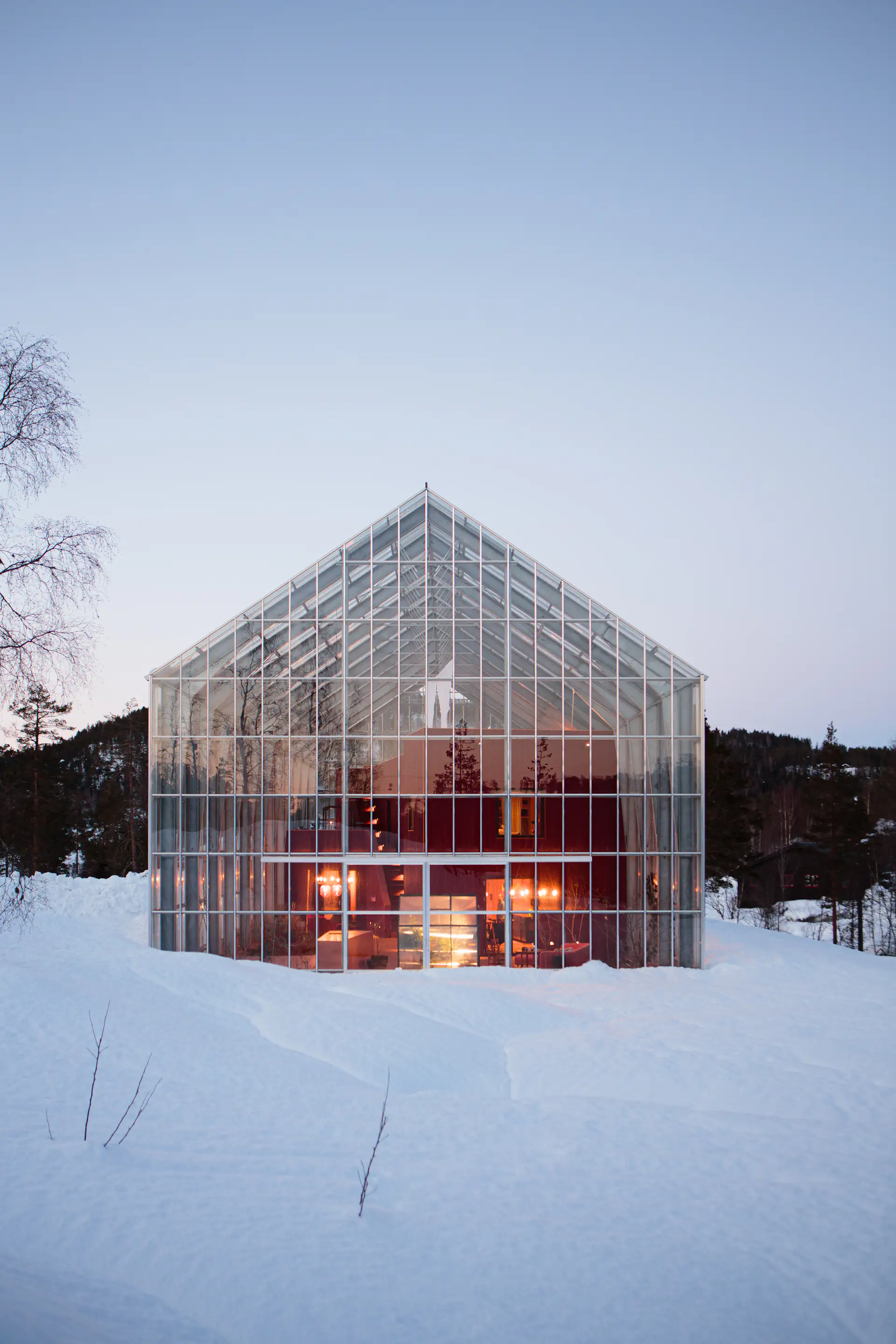 Photo 1 of 17 in In a Remote Norwegian Forest, a Family Home Sprouts ...