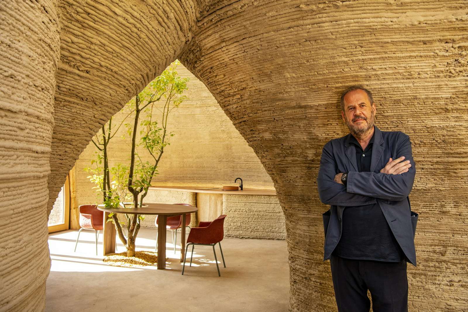 TECLA 3D-Printed Home by Mario Cucinella Architects and WASP - Dwell