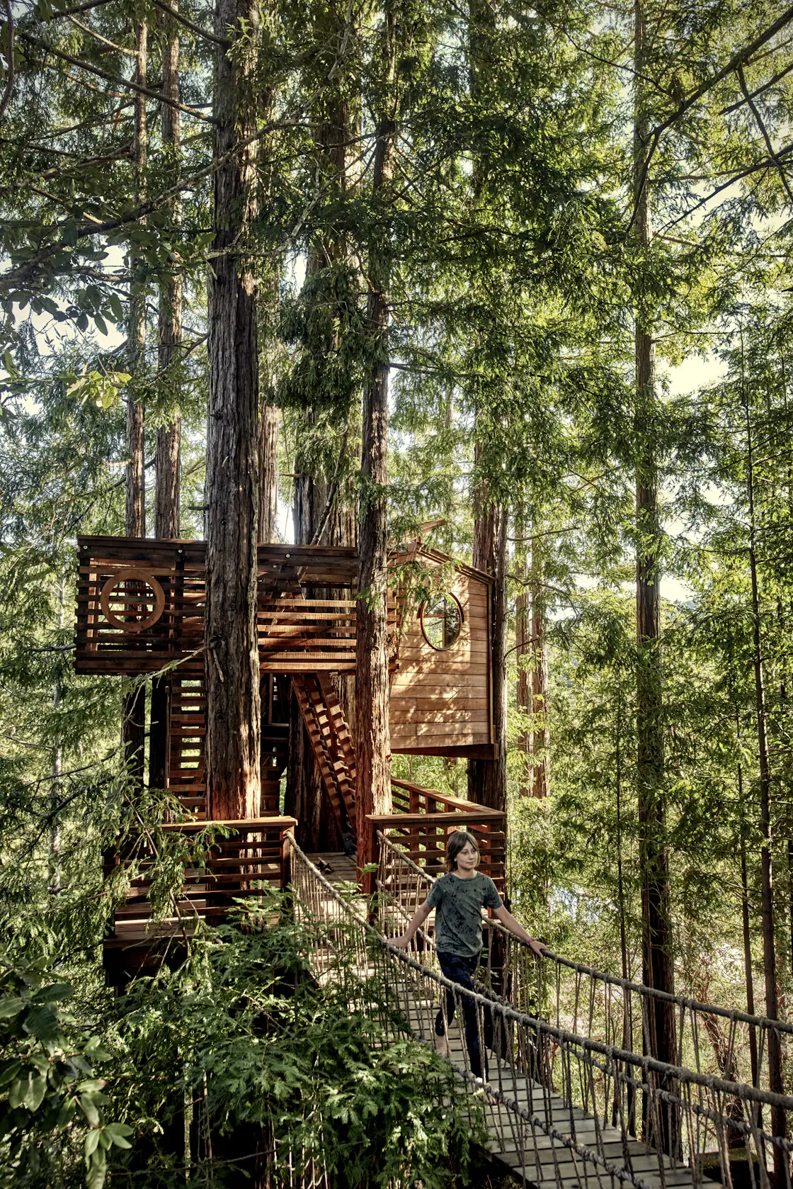 Photo 2 of 13 in A Family of Five Adds a Whimsical Tree House to Their ...