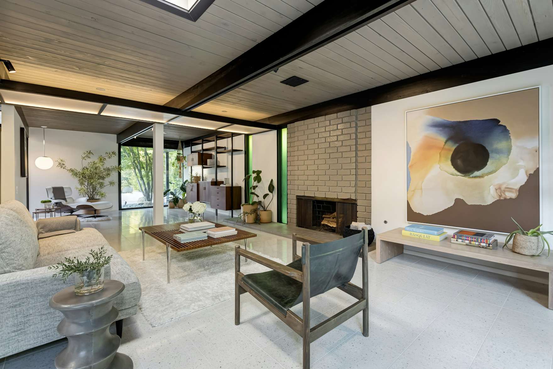 Photo 3 of 12 in Singer Halsey Lists Her Luminous Midcentury Home for ...