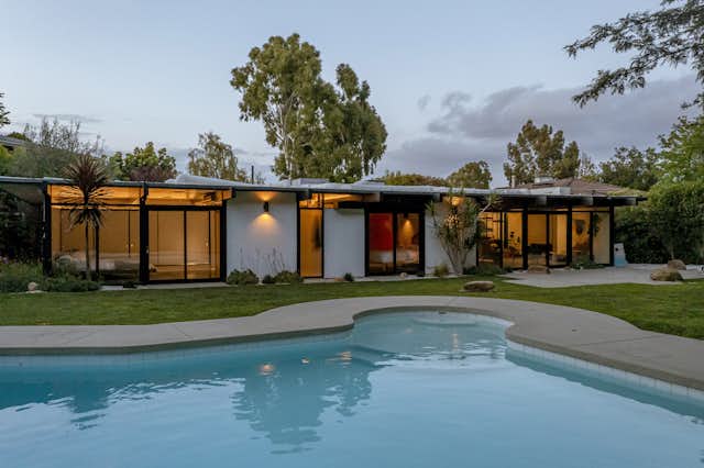 Photo 1 of 12 in Singer Halsey Lists Her Luminous Midcentury Home for ...