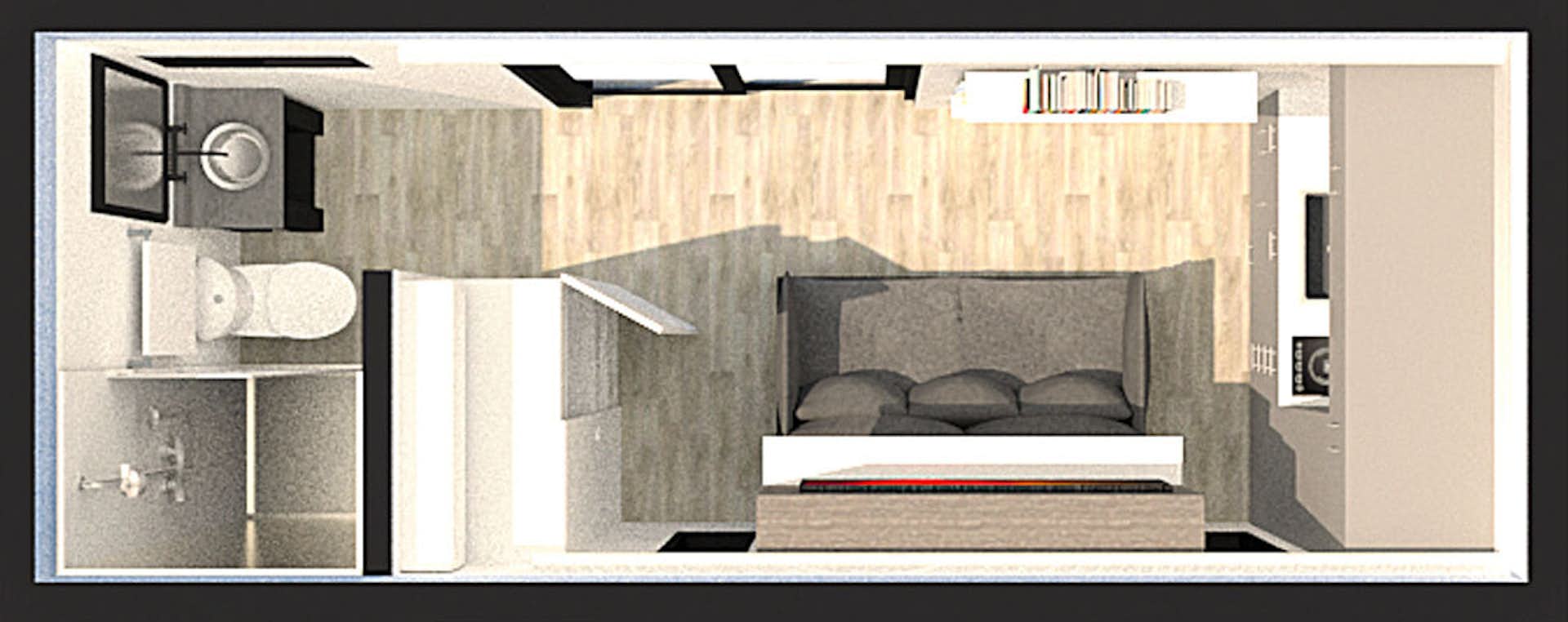 Photo 17 of 19 in 9 Shipping Container Home Floor Plans That Maximize ...