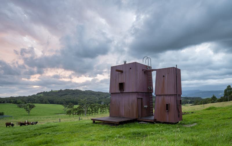 Photo 7 of 10 in Two Copper Towers Form a Tiny Retreat in Australia - Dwell
