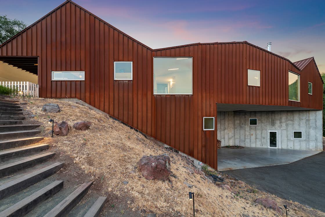 Photo 1 of 14 in A Striking Cor-Ten Steel Home Seeks $3M in Sonoma - Dwell