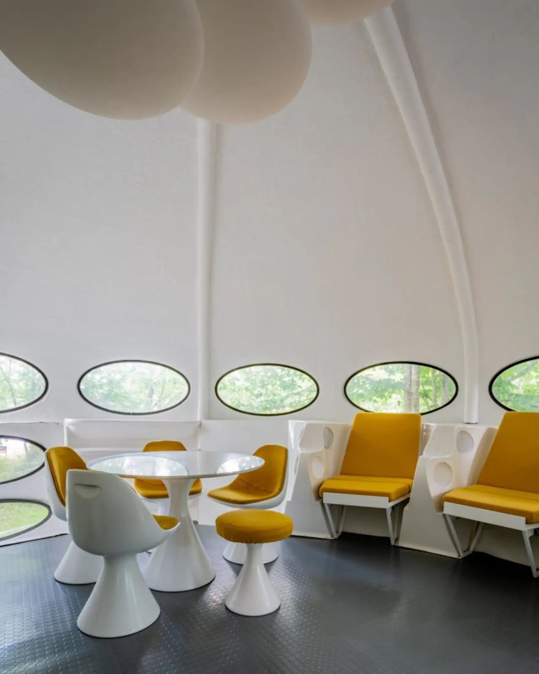 A Rare, Flying Saucer–Shaped Futuro Home Touches Down in England - Dwell