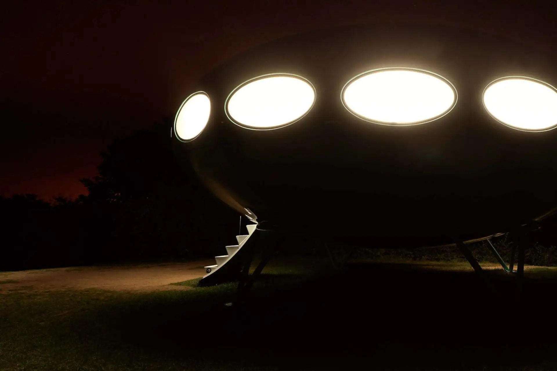 A Rare, Flying Saucer–Shaped Futuro Home Touches Down in England - Dwell