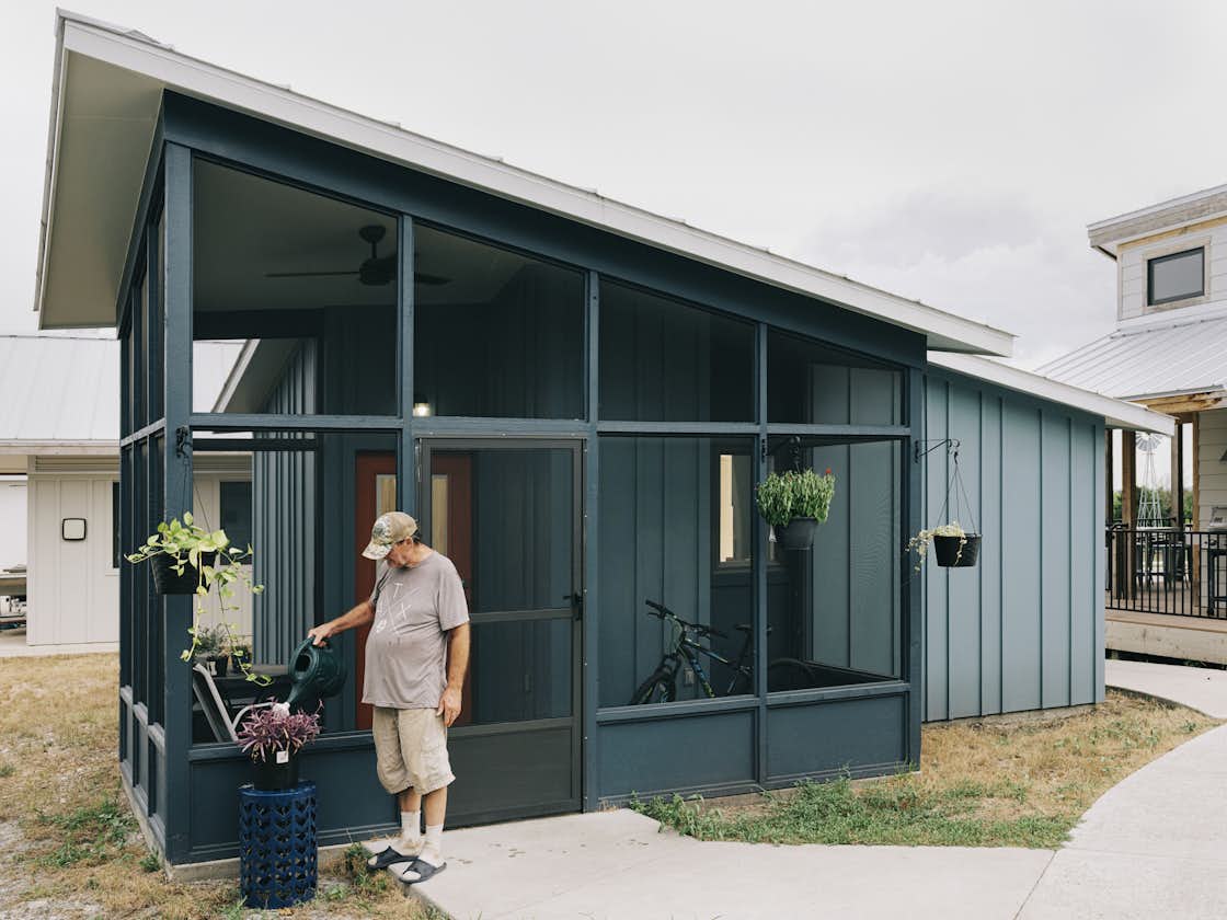 Photo 2 of 10 in One Man’s Tiny Home Acts as a Prototype in a Village ...