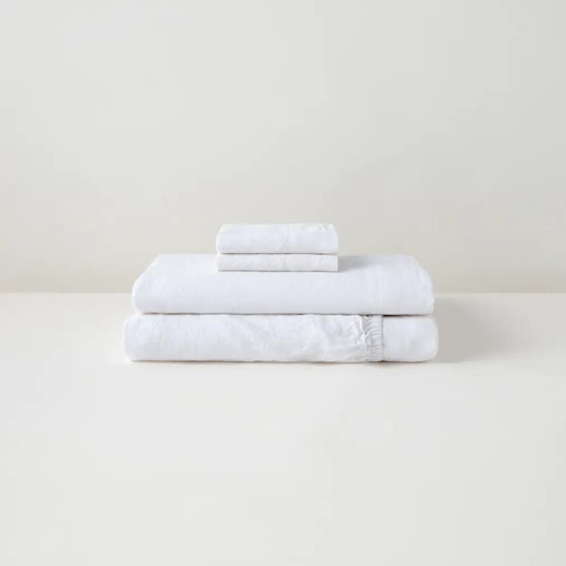 Keep It Classic With the Best White Linen Sheet Sets You Can Buy Online ...