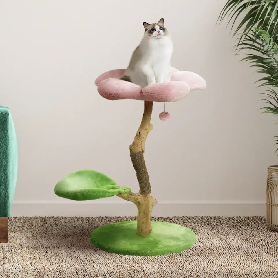 KBSPets Cherry Blossom Cat Tree by Etsy - Dwell
