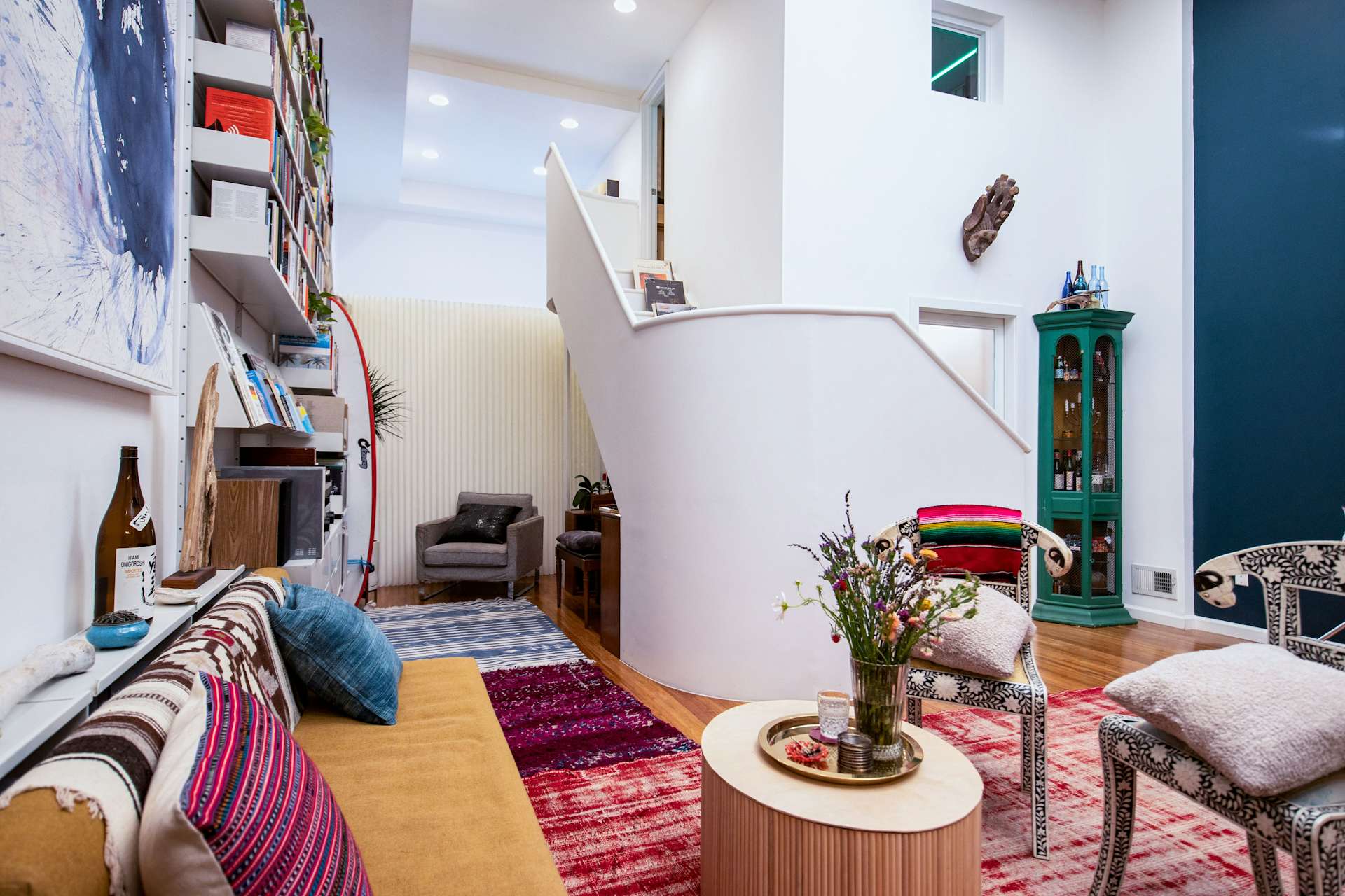 Photo 2 of 12 in A Skinny Brooklyn Townhouse Stacks Spaces for Living ...