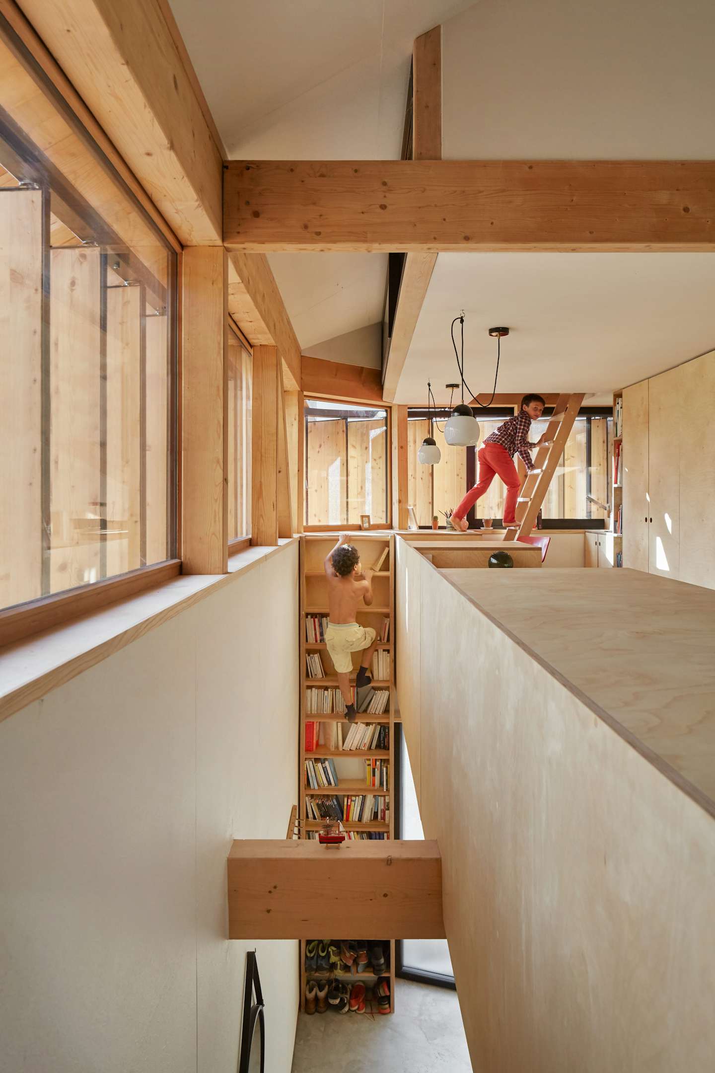 Photo 6 of 15 in An Eccentric Facade Turns Heads at This House Outside ...