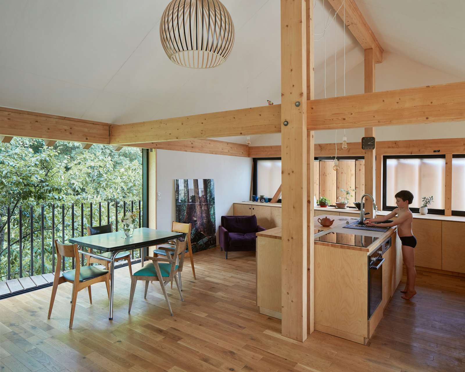 Photo 4 of 15 in An Eccentric Facade Turns Heads at This House Outside ...