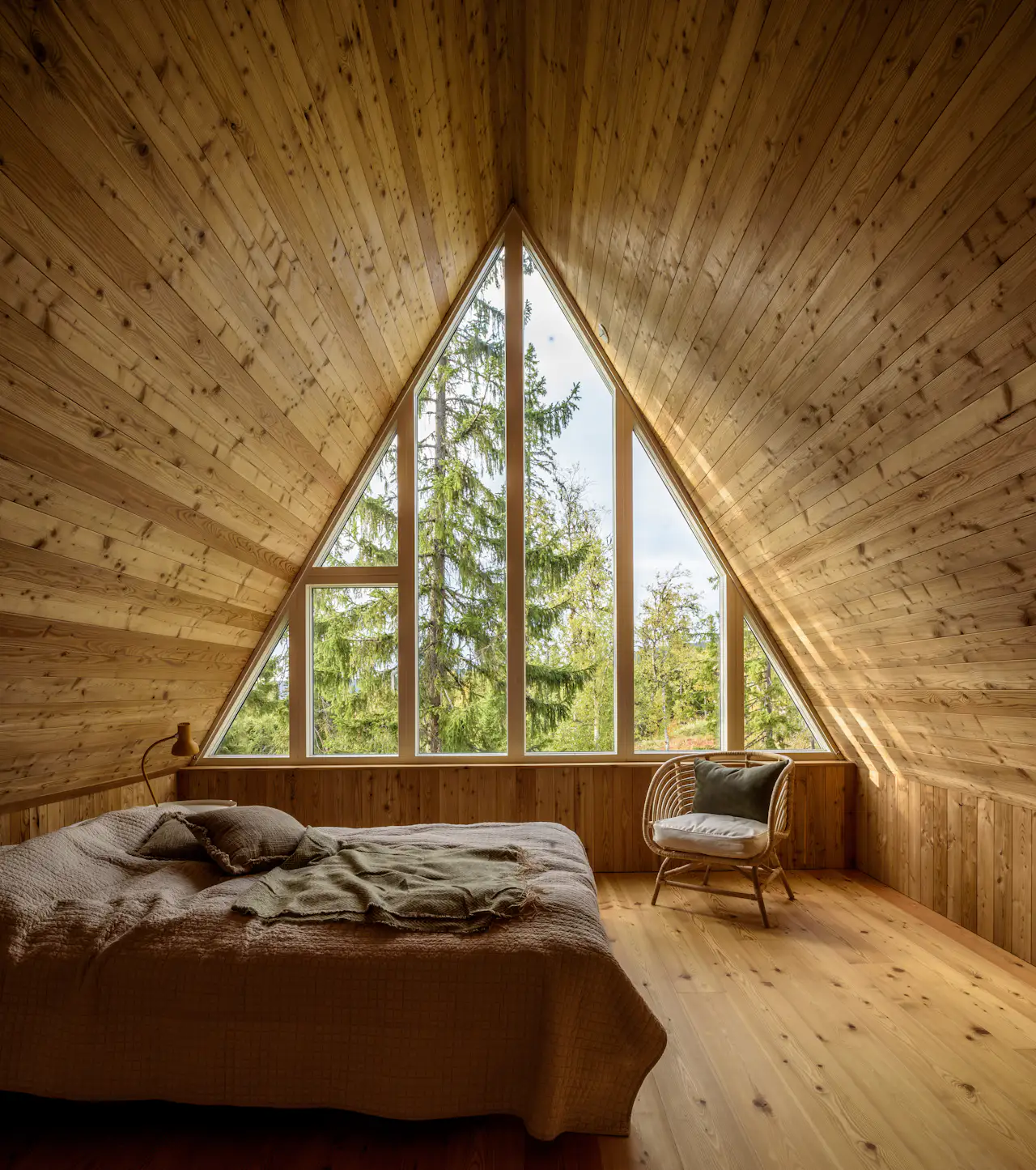 Photo 5 of 7 in This Swedish A-Frame With a Flourish Excels in All ...