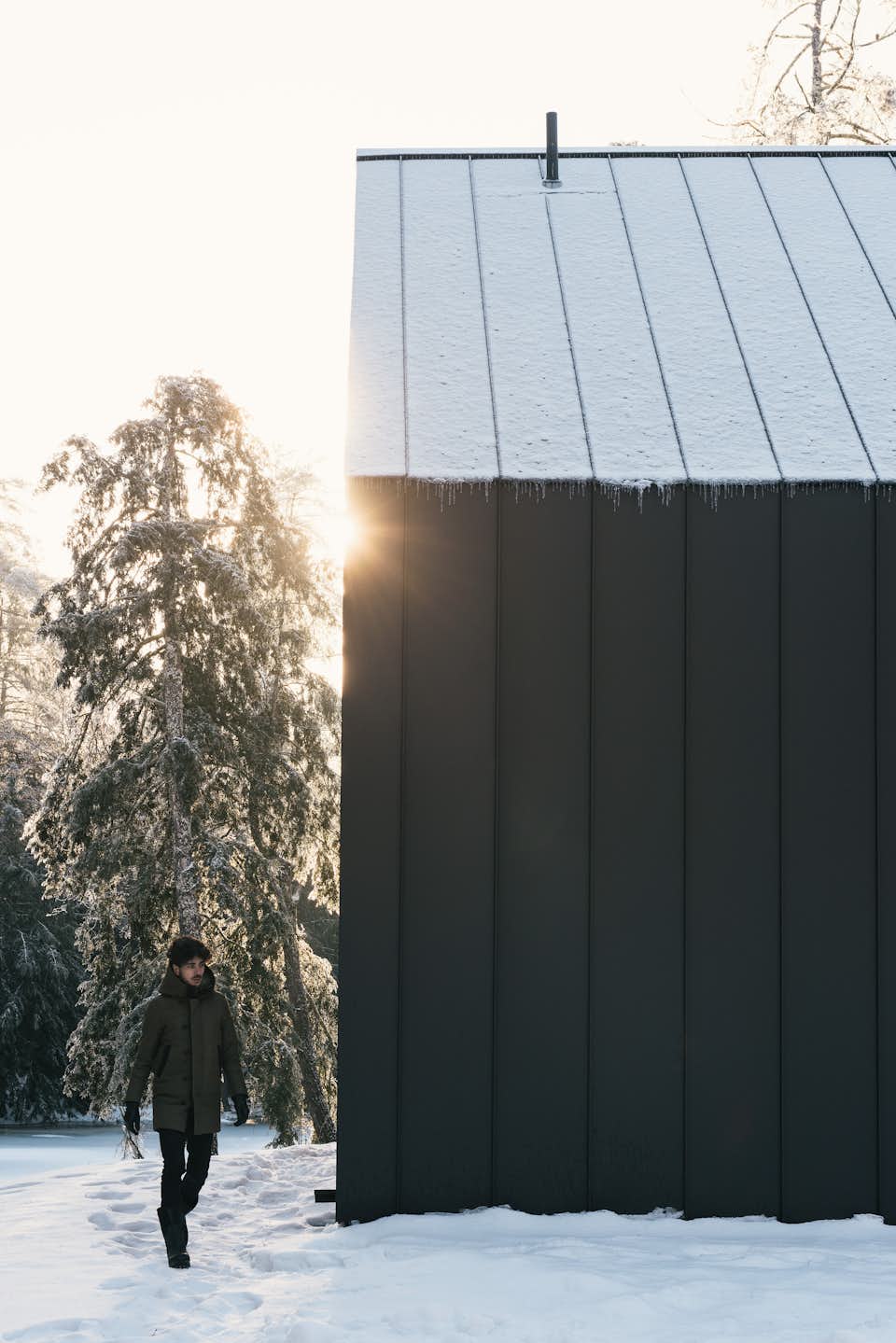 Photo 1 of 11 in A House Sheathed in Metal and Oriented for Energy ...