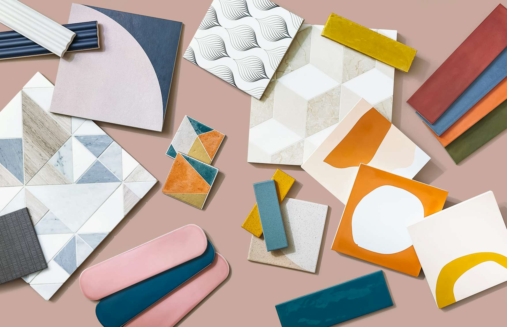 These Fresh-Faced Tile Designs Reimagine Retro-mod and Geometric Motifs ...