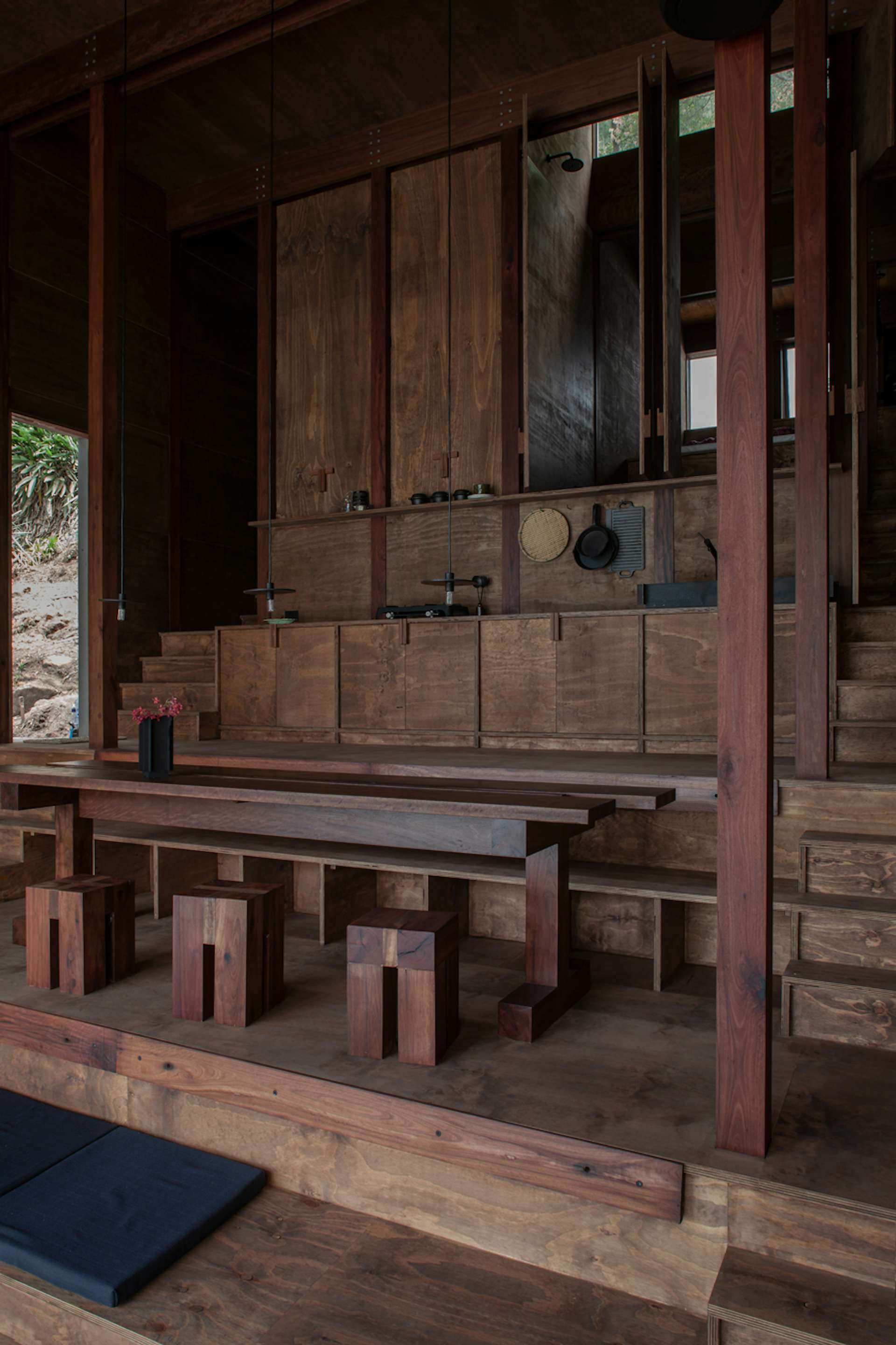 Photo 6 of 11 in A Massive Glass Front Slides Open at This Off-Grid ...