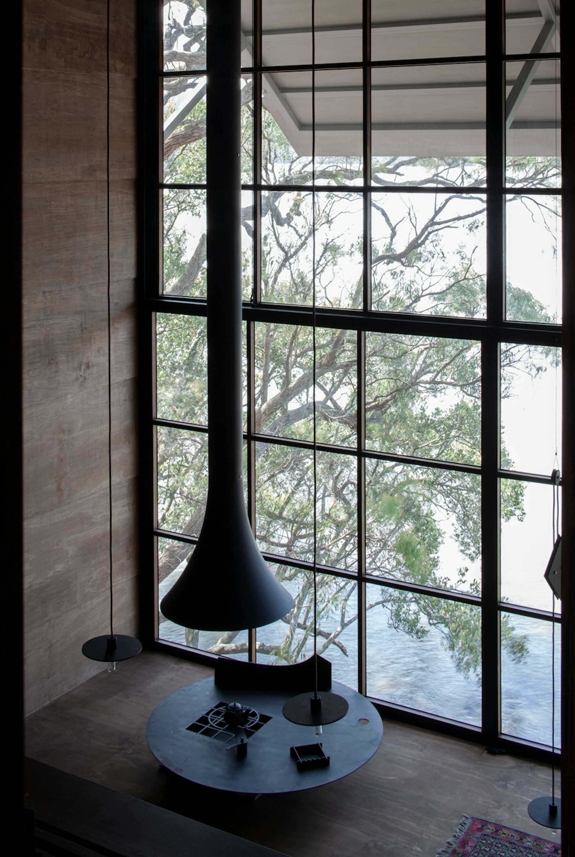 Photo 6 of 11 in A Massive Glass Front Slides Open at This Off-Grid ...