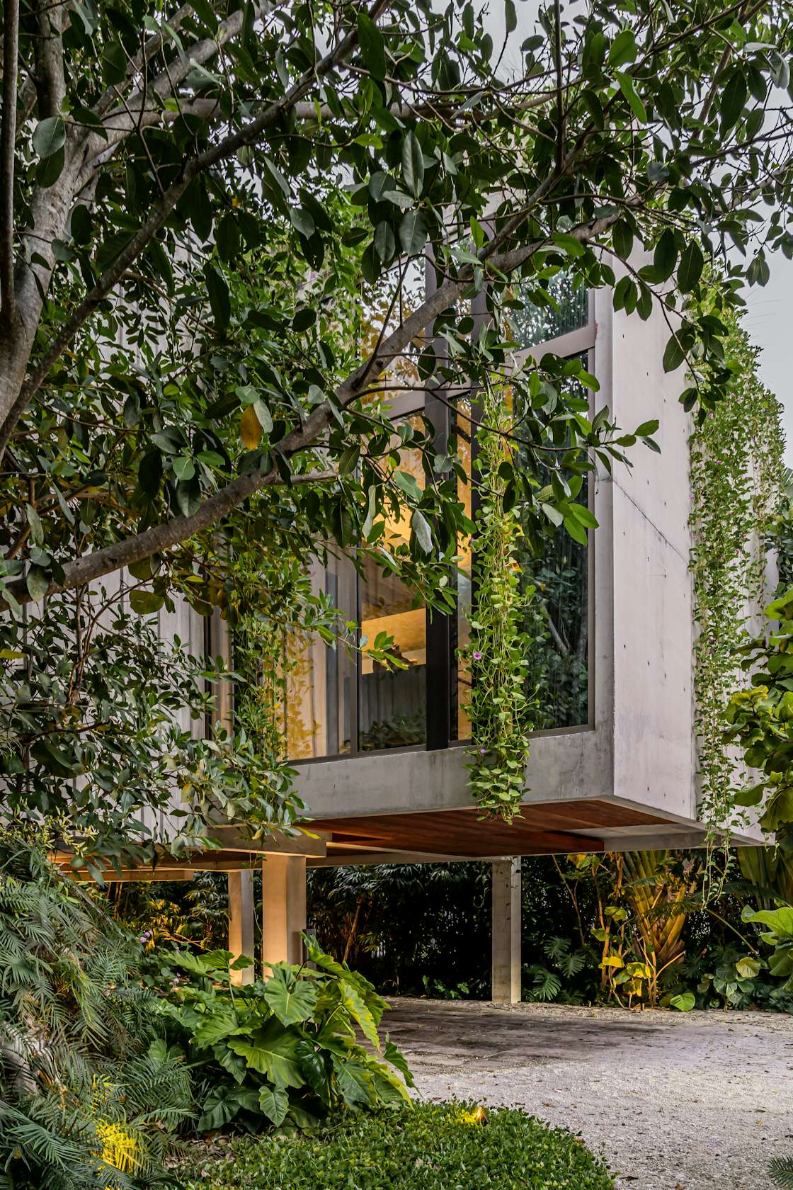 Photo 2 of 11 in A Brutalist Home Designed to Stand Above Rising Sea ...